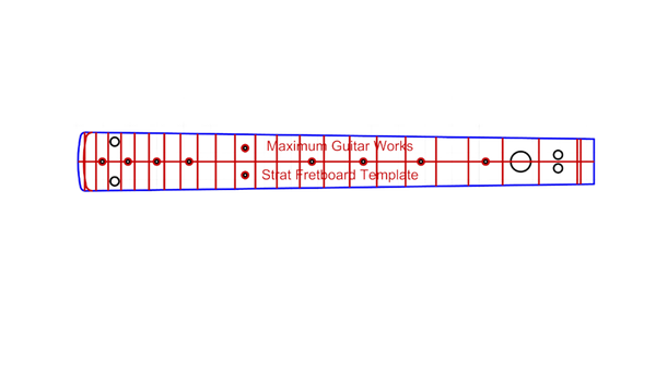 “S” FRETBOARD Templates Designer – Maximum Guitar Works